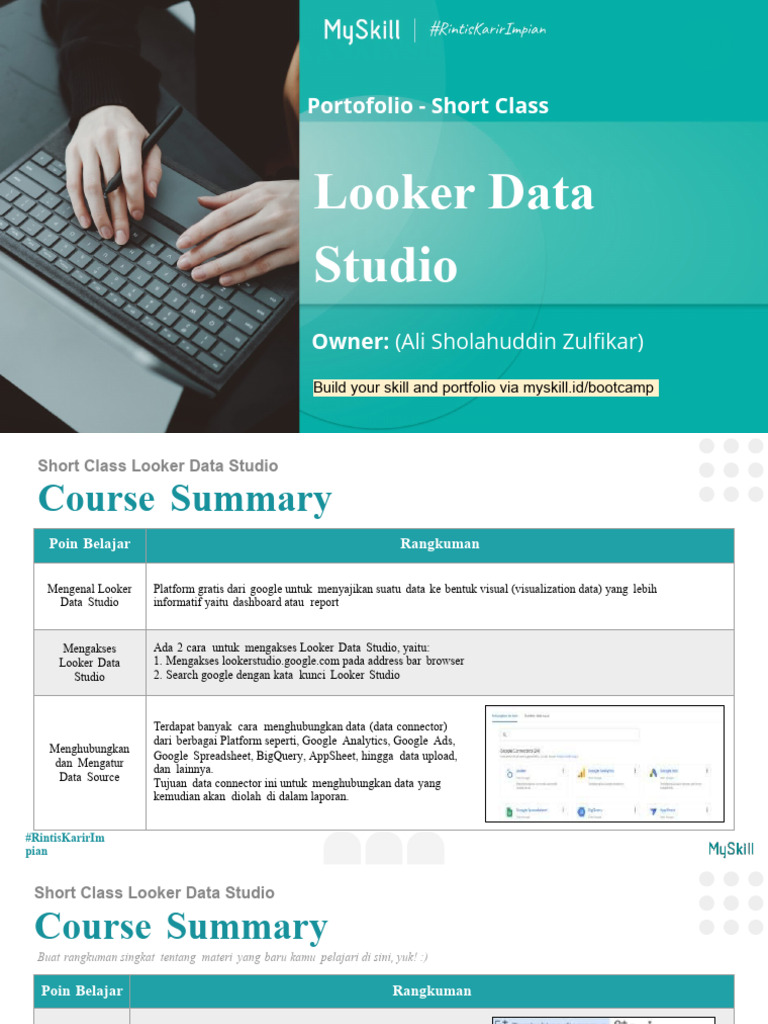 Mini Task SC Looker Data Studio (Ali S.Z) Desember 2023 | PDF