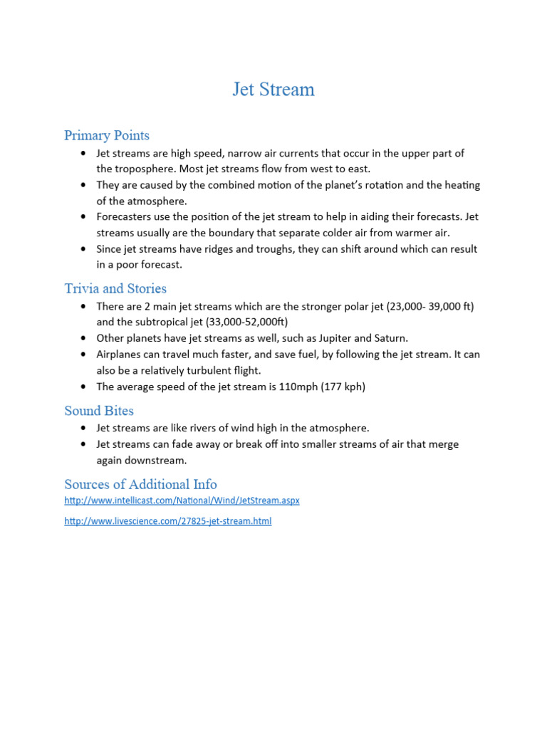 Familiar Weather Topics | PDF