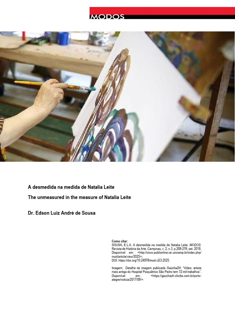 A Desmedida Na Medida de Natália Leite | PDF | Jacques Lacan | Sigmund ...