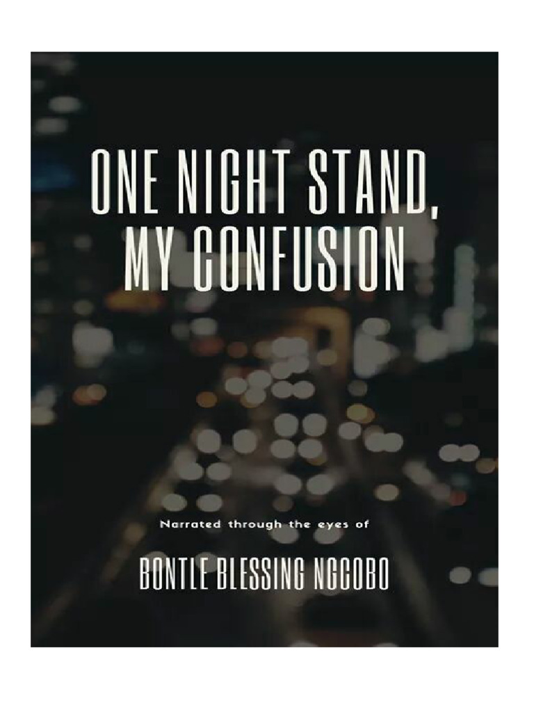 One Night Stand, My Confusion Ssn1 | PDF