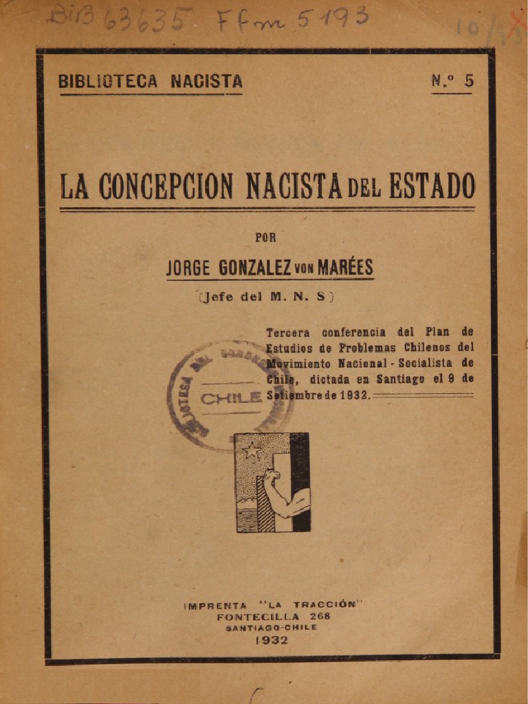 La Concepcion Nacista Del Estado | PDF | Democracia | Ideologías políticas