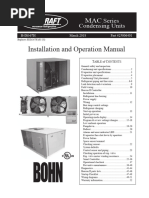 BOHN Installation Manual | PDF | Heat Exchanger | Thermostat