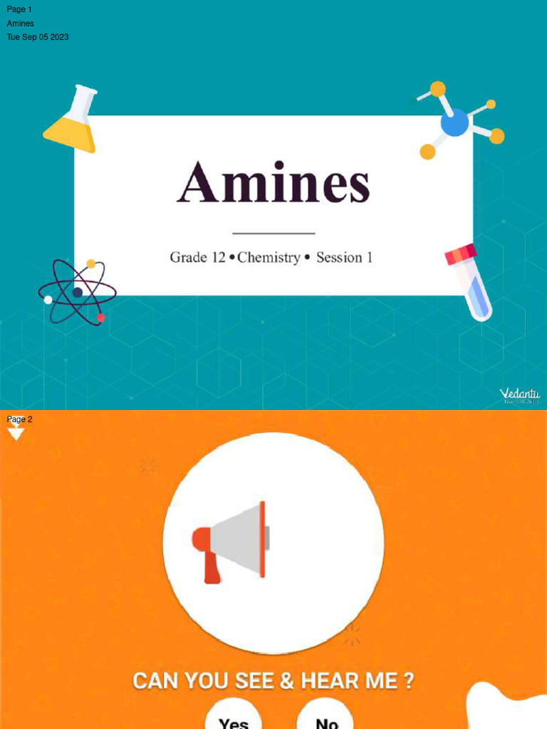 Amines | PDF