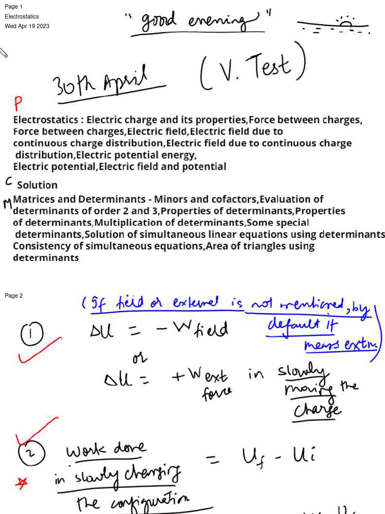 Electrostatics 5 | PDF