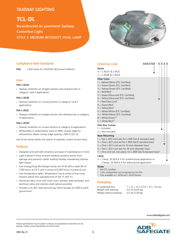 TCL-DL: Taxiway Lighting | PDF | Runway | Building Engineering