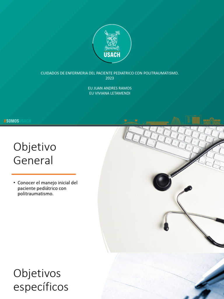 Clase Politraumatismo Pediatrico Usach 2023 | PDF | Lesión | Inflamación