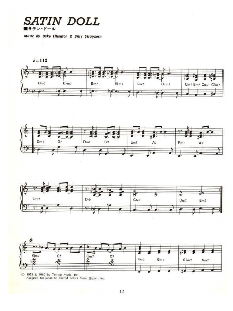 Satin Doll2 | PDF