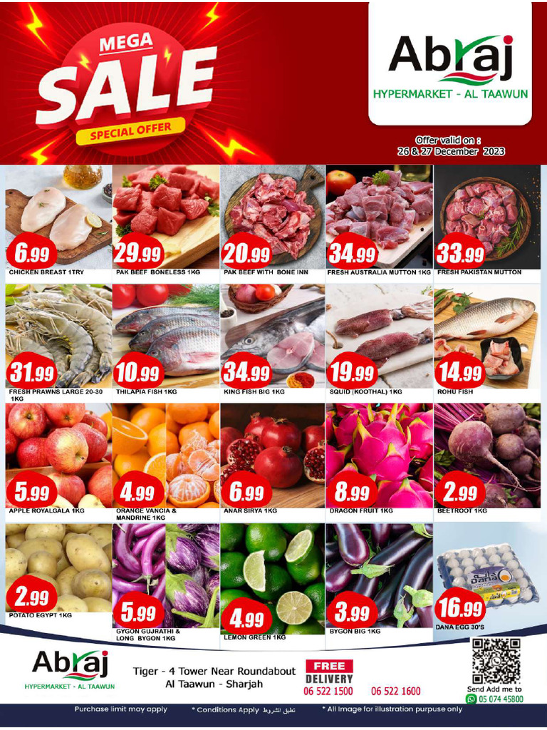 Abraj Hyper Mega Sale Offer | PDF