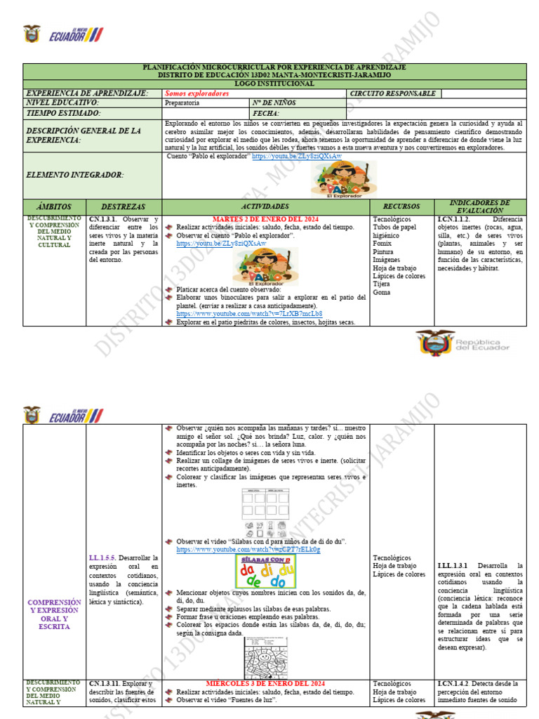 36 Somos Exploradores Preparatoria | PDF