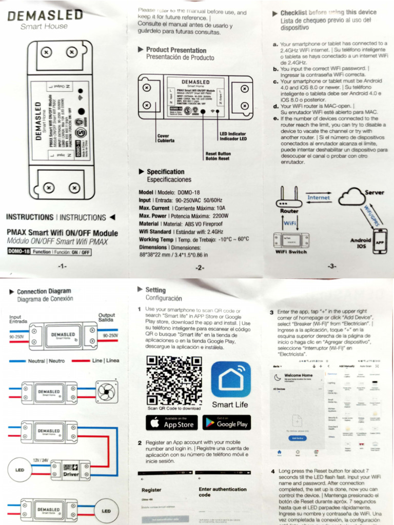 Domo Demasled Smart House | PDF