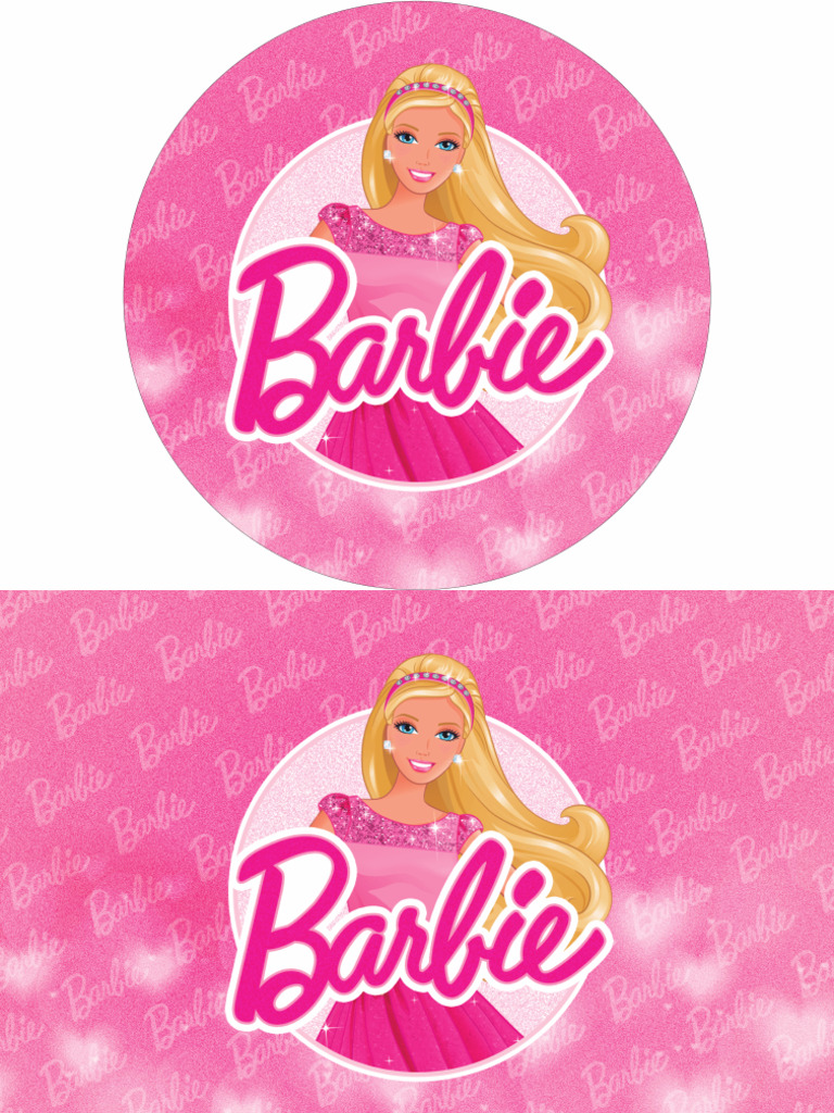 Painel A4 Barbie | PDF