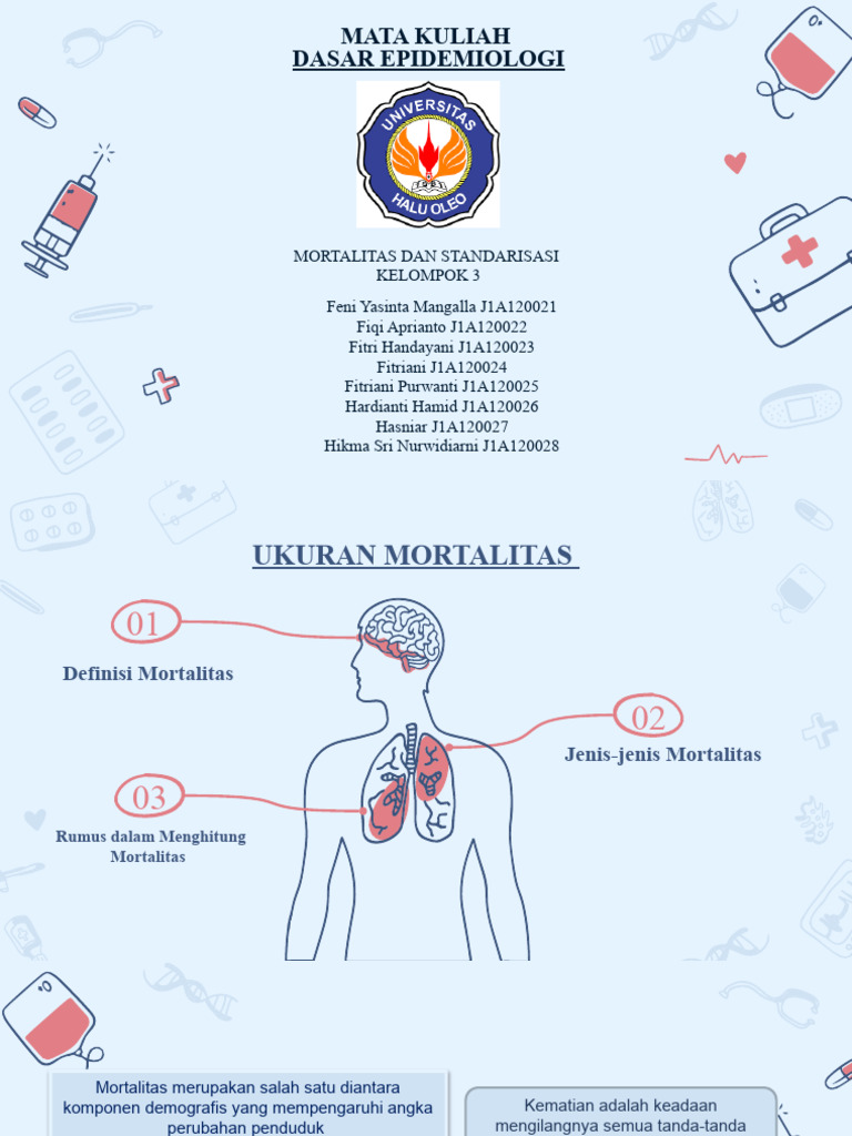 Jenis-Jenis Mortalitas dalam Epidemiologi | PDF