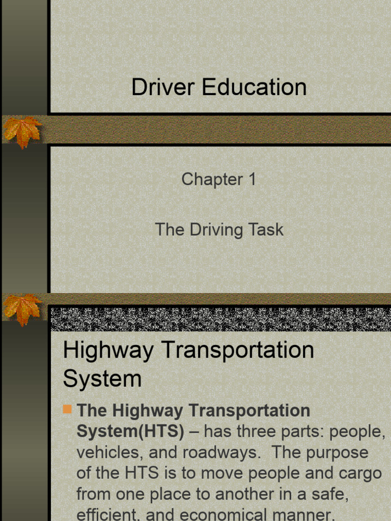 Driver Education | PDF | Driver's License | Driving