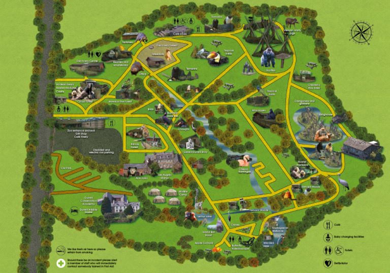 Zoo Map | PDF | Organisms