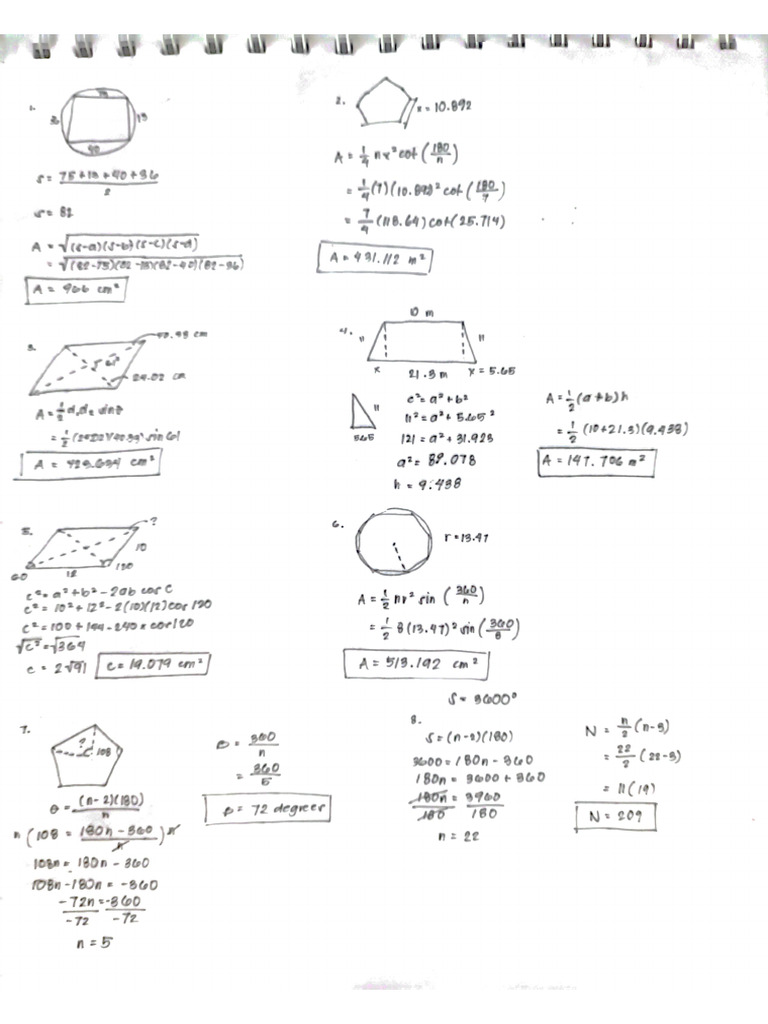 Solid Mensuration Sample Problems 3 | PDF