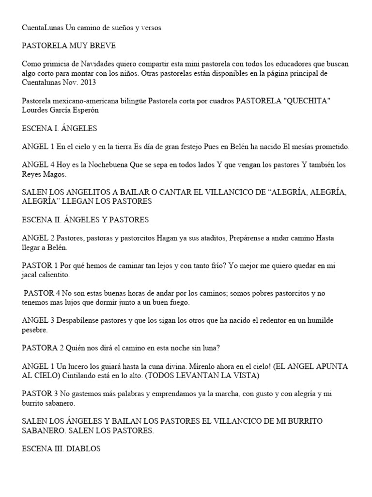 Pastorela 2016 | PDF | Cocina, comidas y vino | Religión y espiritualidad