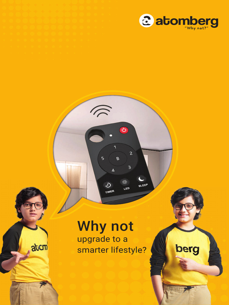 Atomberg March 22 Web Brochure | PDF | Electric Motor | Electrical ...