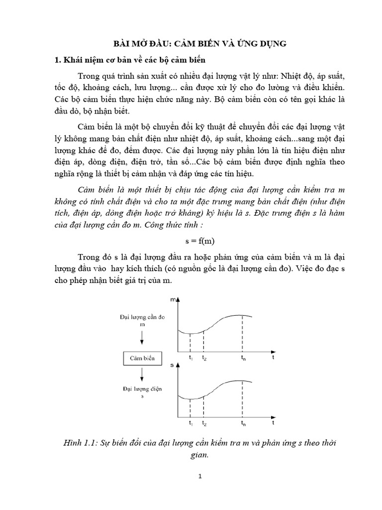 Ky Thuat Cam Bien | PDF