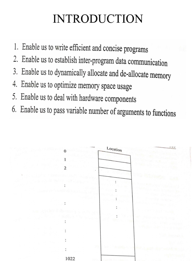Pointers Pdf Pointer Computer Programming Variable Computer Science