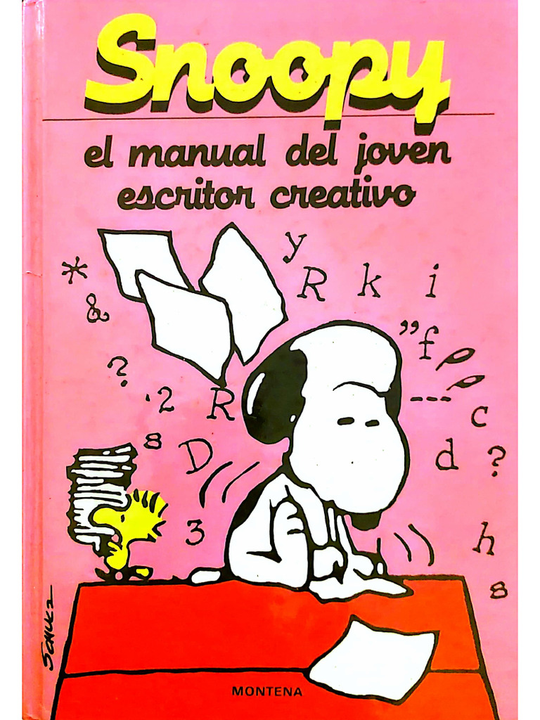 Snoopy El Manual Del Joven Escritor Creativo | PDF