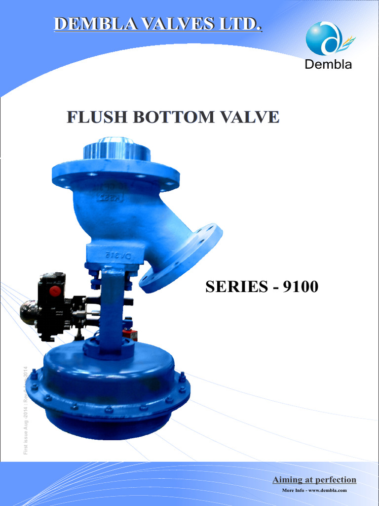 Dembla Flush Bottom Valve Brochure | PDF