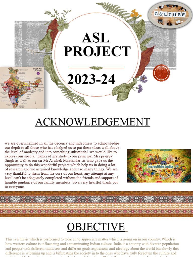 Asl Project 1 | PDF | Career & Growth | Social Science