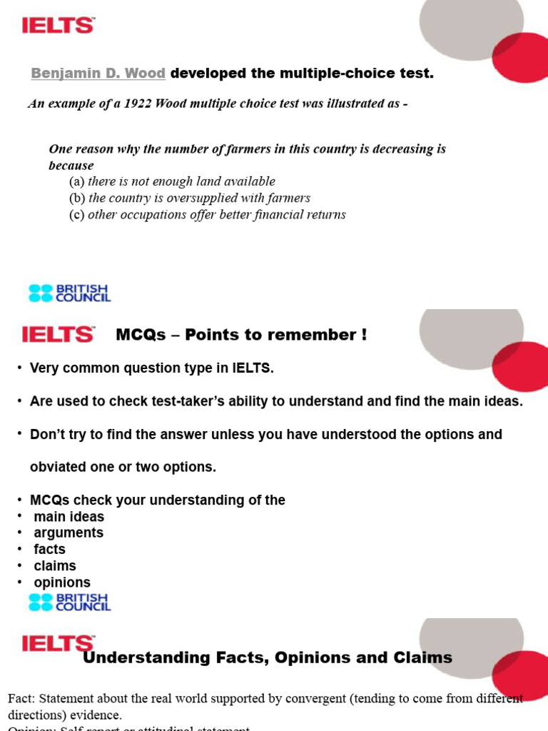 MCQs | PDF | Multiple Choice | Cognition