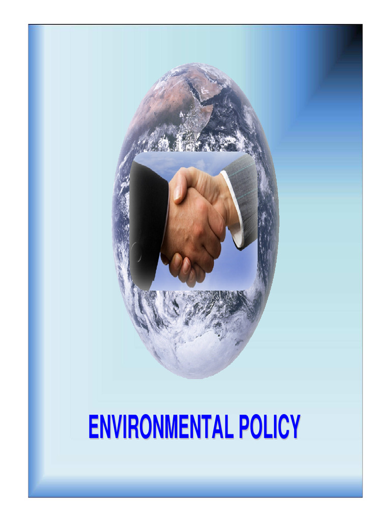 16.LECTURE Environmental Policy | PDF