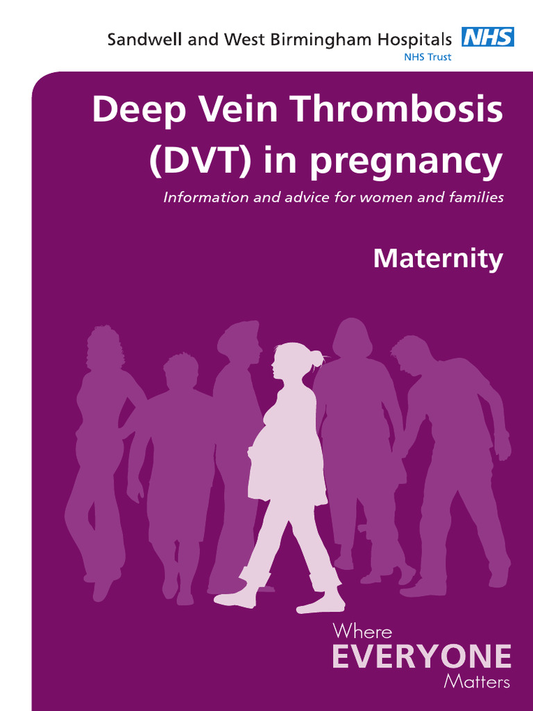 Deep Vein Thrombosis DVT in Pregnancy | PDF | Wellness | Science ...