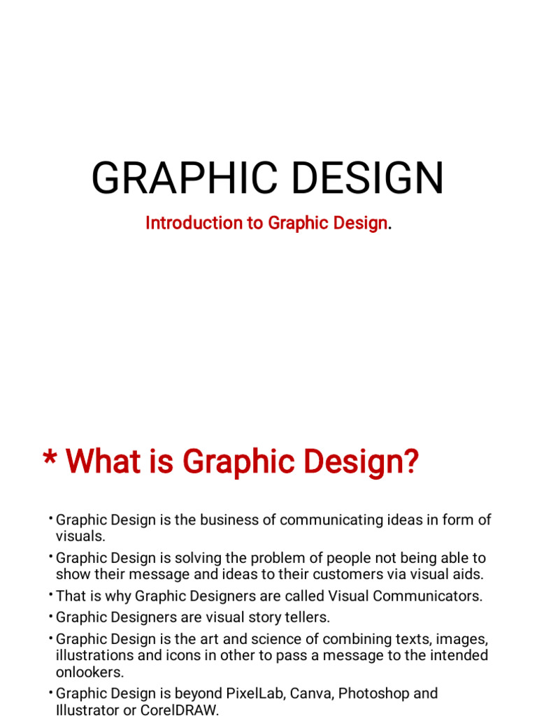 Types of Graphic Design - d2 | PDF