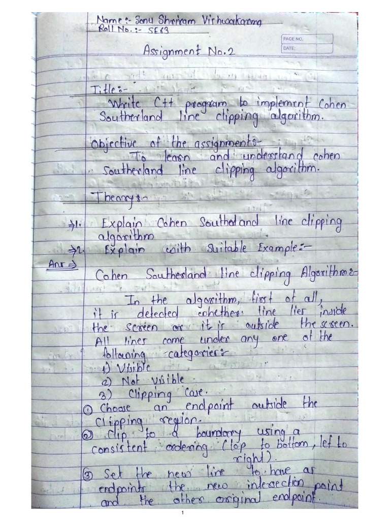 CG Assignment 2 | PDF