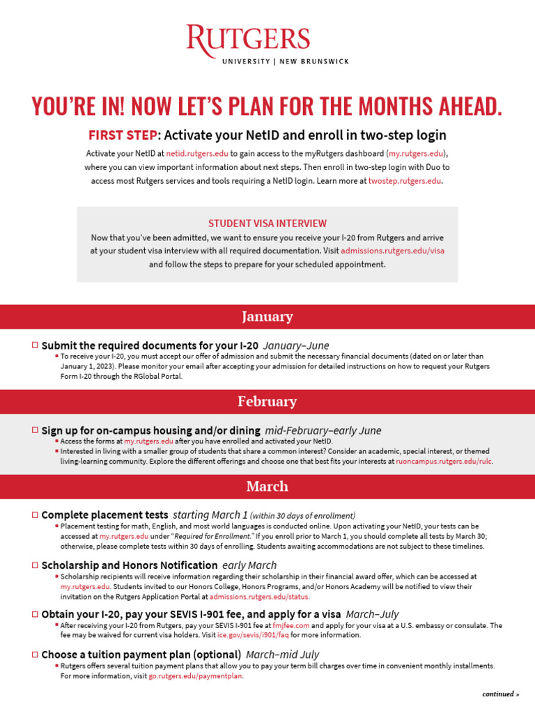 International Student Guide | PDF