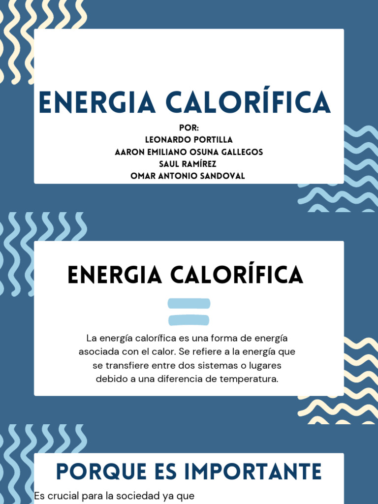 Energia Calorífica | PDF