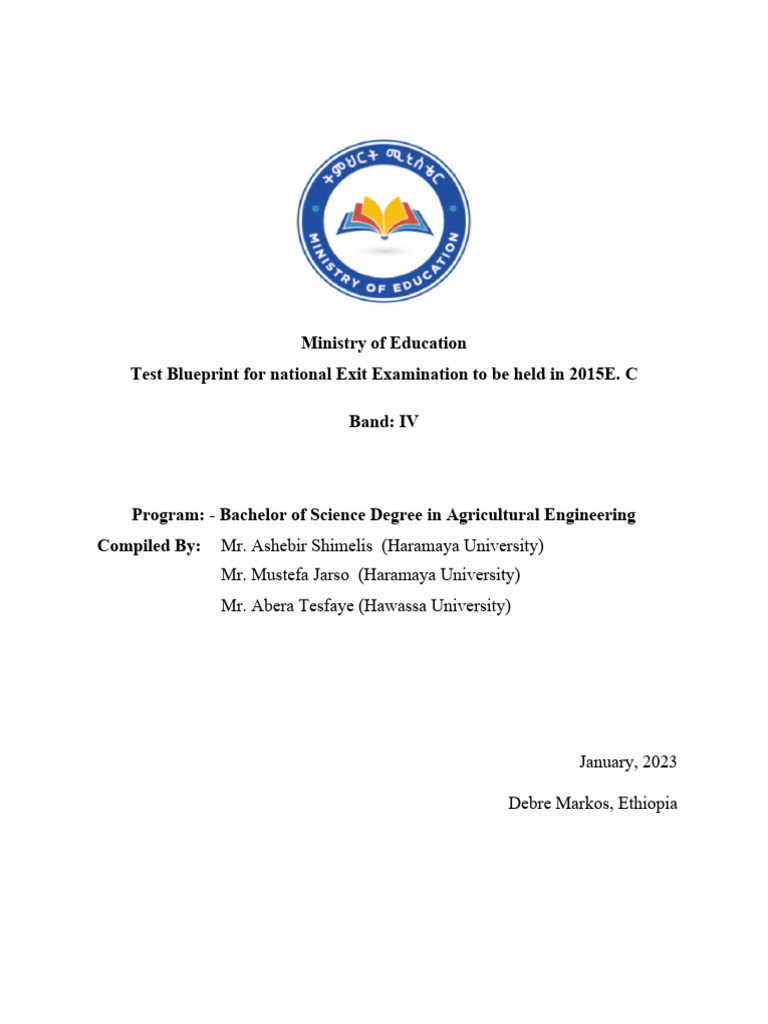 Agricultural Engineering | PDF