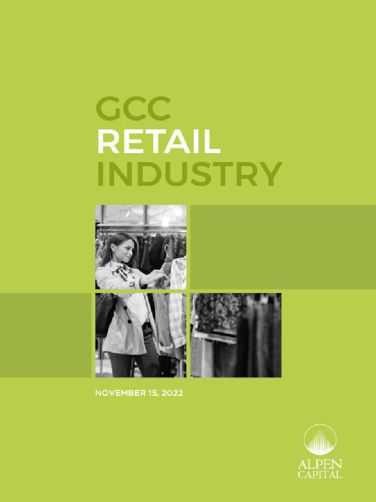 Alpen Capital GCC Retail Industry 2022 | PDF | Retail | United Arab ...