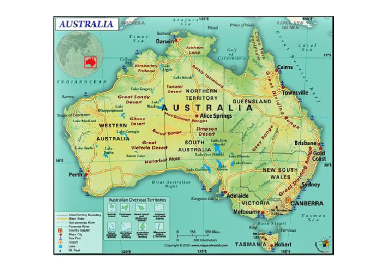 Australia Map | PDF