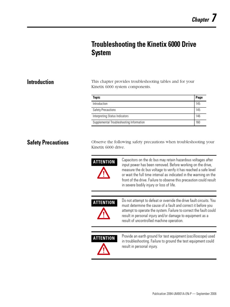 Kinetix Error Codes-1 | PDF | Troubleshooting | Electric Motor