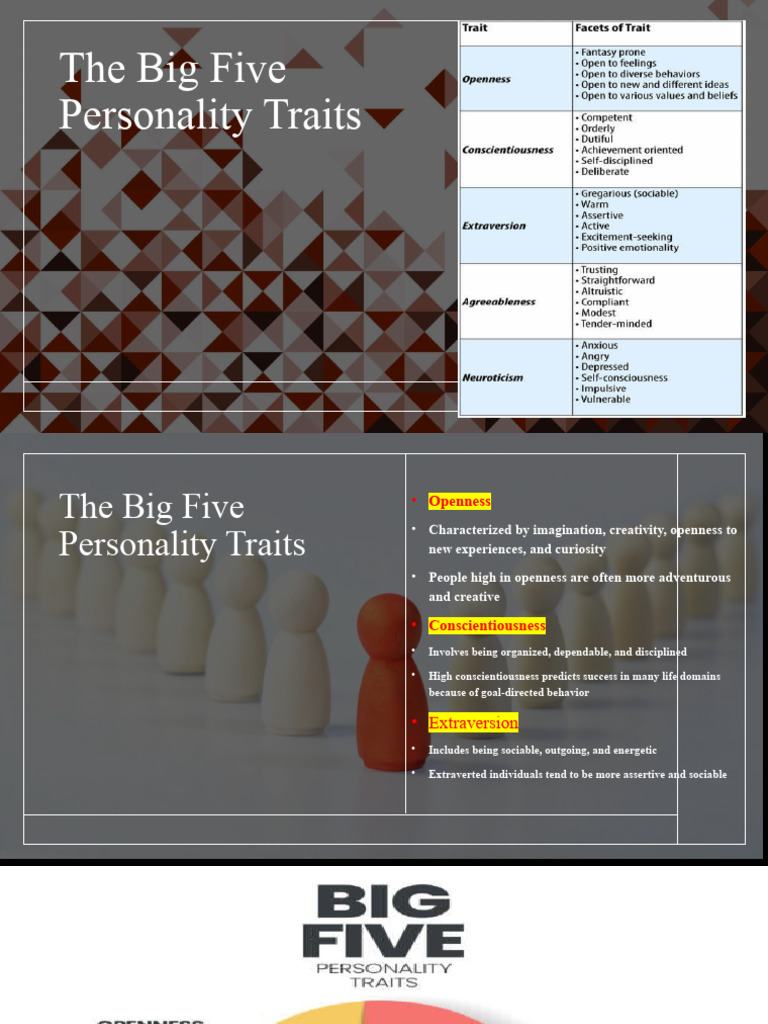 Personality Traits | PDF