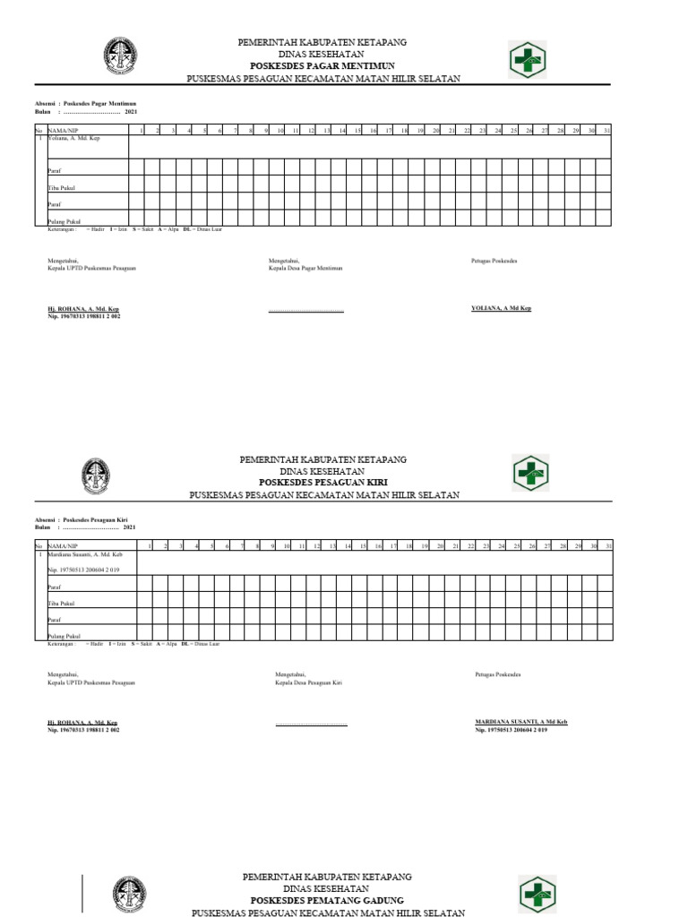 Poskesdes Pustu 2017 | PDF
