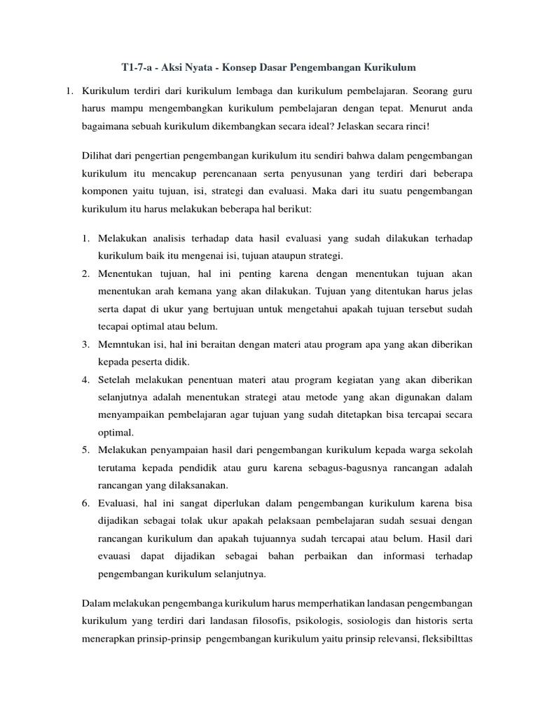 PPK - T1-7 - Aksi Nayata | PDF | Karier & Perkembangan