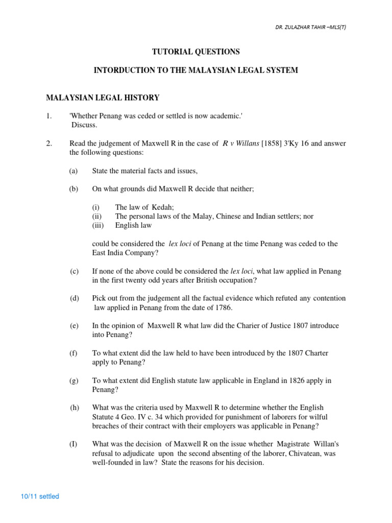 Soalan Tutorial | PDF