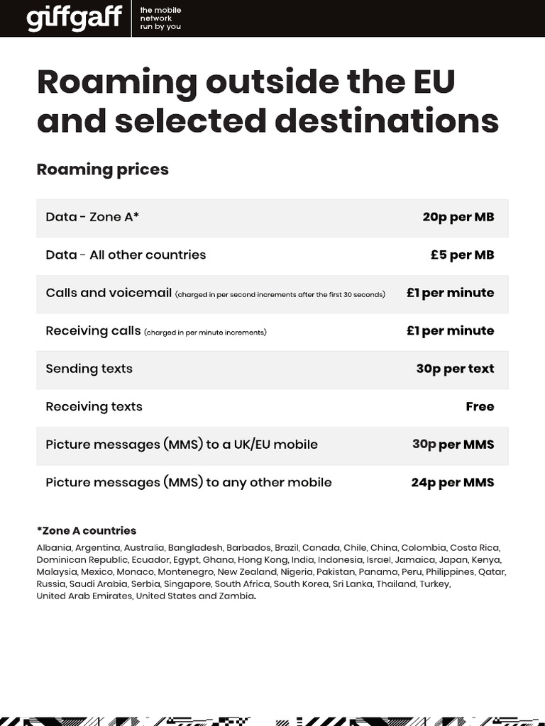 Roaming Row Zone A | PDF
