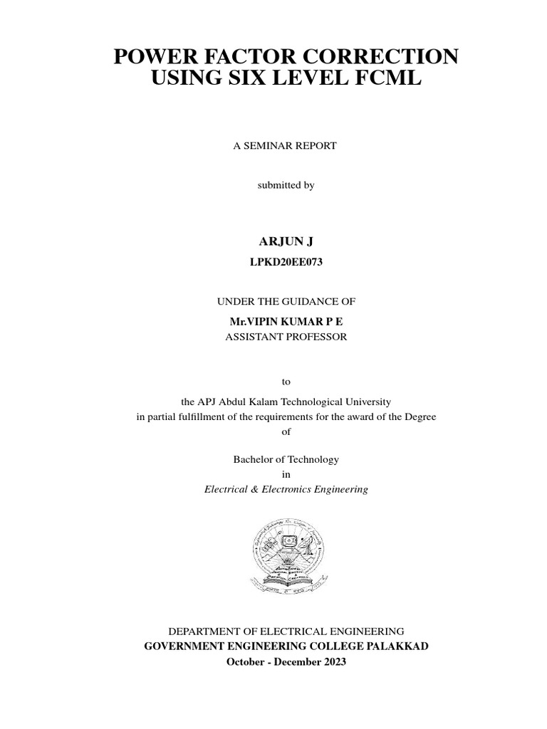 Arjun J Report | PDF