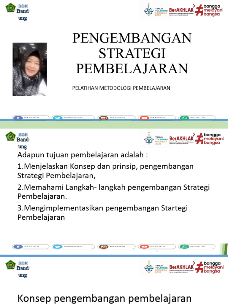 Strategi Pembelajaran | PDF