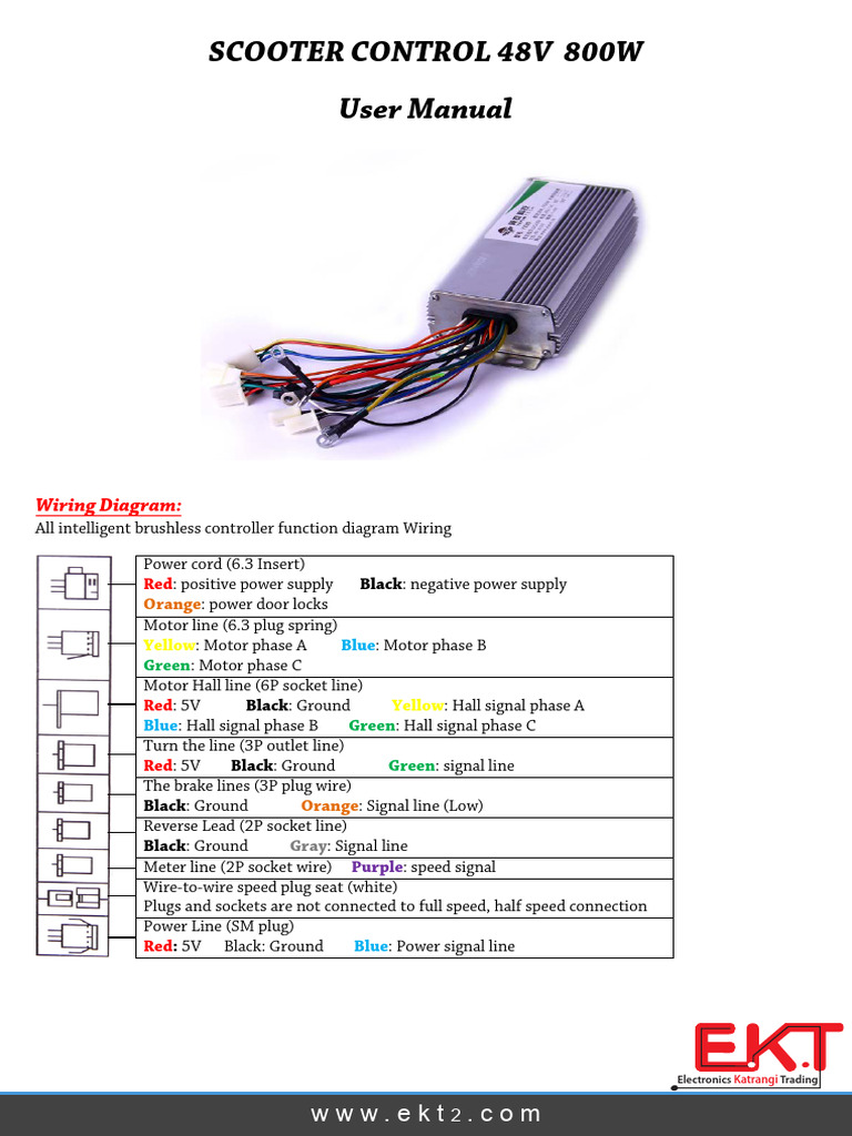 48V Scooter 337068-121168 | PDF