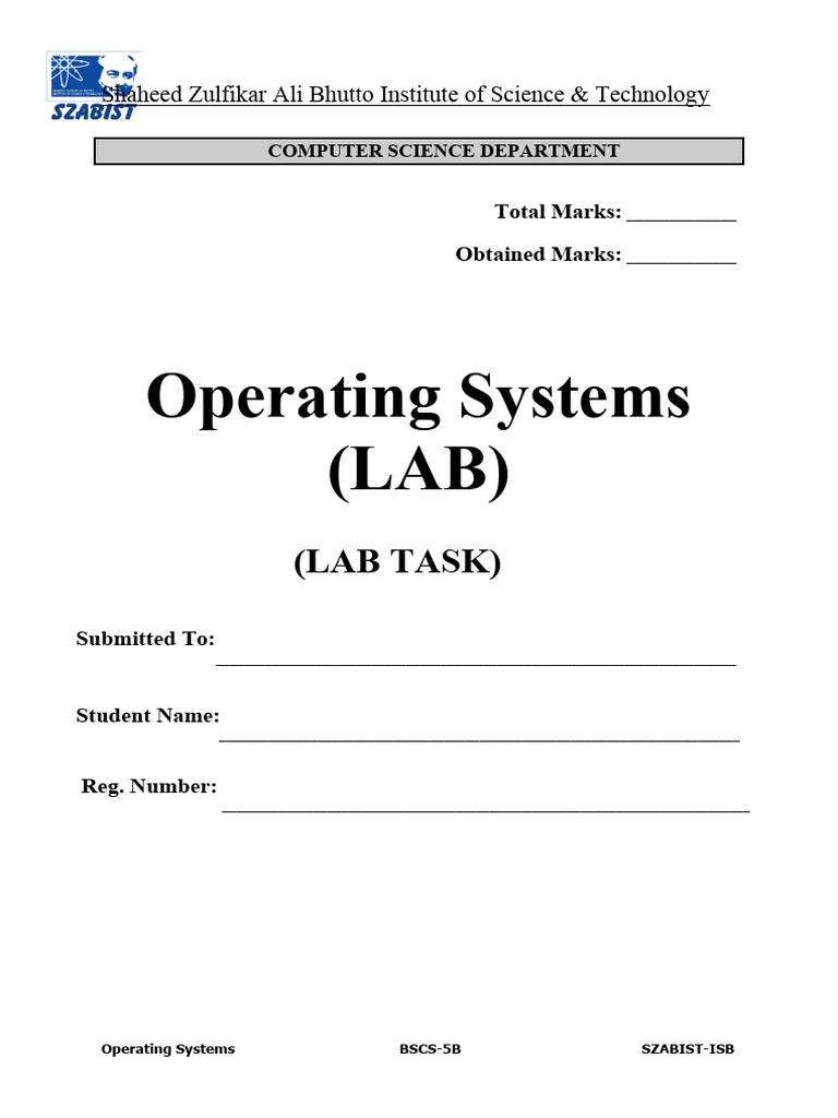 Operating System Labtask | Download Free PDF | Operating System | Office Equipment