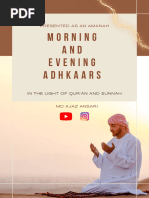 The Authentic Morning & Evening Adhkar PDF | PDF