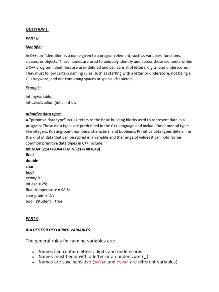 Fop Paper | PDF | Data Type | Boolean Data Type