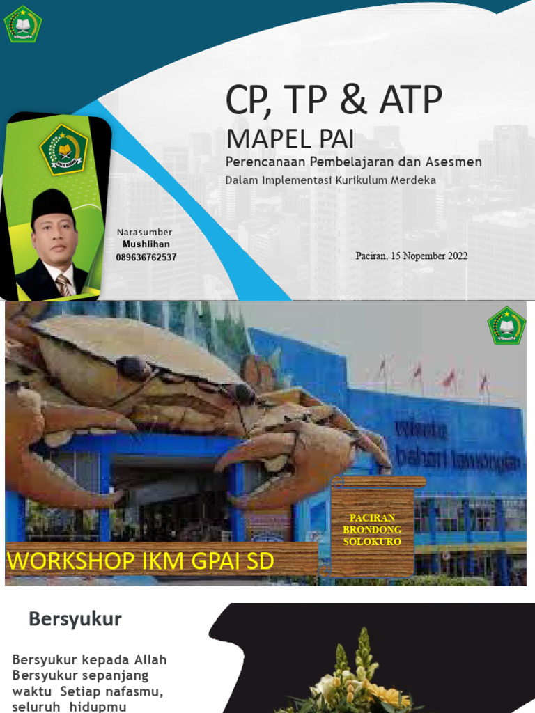 Memahami CP Merumuskan TP Menyusun Atp | PDF | Karier & Perkembangan