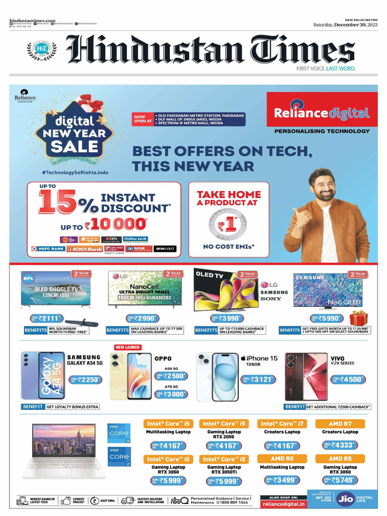 HT HD Delhi 30 12 2023 | PDF